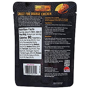 Lee Kum Kee Panda Brand Sauce for Orange Chicken,0g Trans Fat, No Artificial Flavors, No High Fructose Corn Syrup, Cholesterol Free, 8 Ounce (Pack of 6)