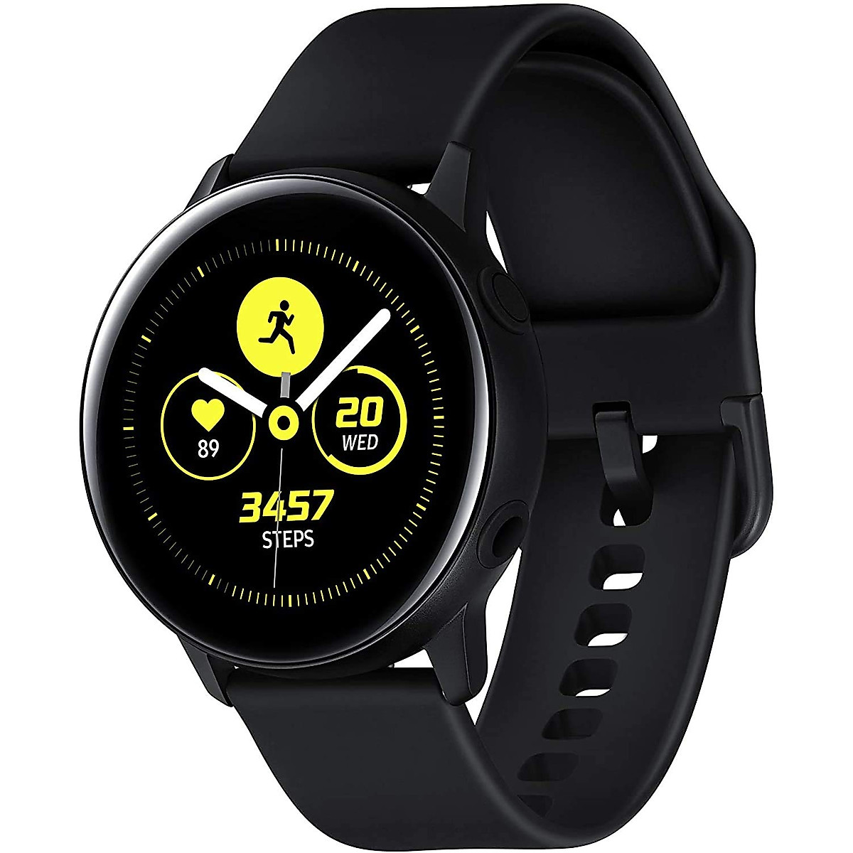 SAMSUNG Galaxy Watch Active (40MM, GPS, Bluetooth ) Smart Watch with Fitness Tracking, and Sleep Analysis - Black (US Version)