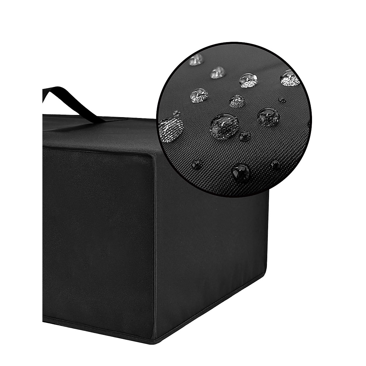 Cooker Dust Cover Heavy Duty Waterproof and Dustproof Multi-Purpose Cooker Cover Compatible with Ninja MC1001 Foodi Possible Cooker PRO 8.5-Quart Slow Cooker Oven Safe Black,19.3"Dx15"Wx9.8"H (Black)