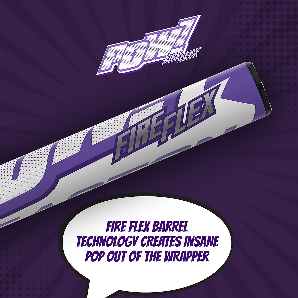 Easton | 2022 | Comic POW | Loaded | USSSA/NSA/ISA | SLOWPITCH Softball BAT | 12.75" Barrel | 34" x 26.5 oz.