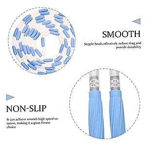 Sosoport Rope 5pcs bamboo skipping rope fitness exercise beaded fitness skipping rope skipping exercise exercise children kids boys