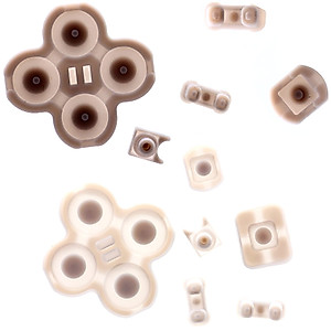 Deal4GO Silicone Rubber Button Conductive Contacts Pad set Replacement for Switch Joycon Controller Contact Membrane