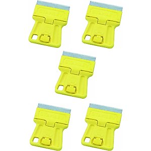 Stanley 28-100 1-3/16" High Visibility Mini Razor blade scraper (5 Pack)