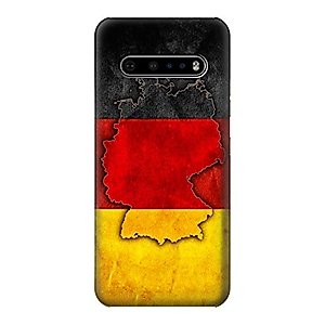 R2935 Germany Flag Map Case Cover for LG V60 ThinQ 5G