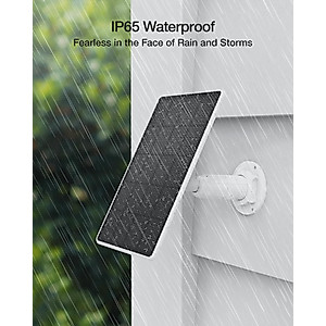 Lindo Solar Panel 3W Compatible with Lindo Doorbell Camera and Spotlight Camera