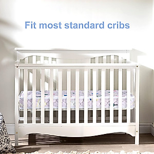 Tiankehan Premium Foam Crib & Toddler Mattress – Breathable, Non-Toxic, 100% Soft, Firm & Hypoallergenic – Fits Standard Full-Size Crib and Toddler Beds
