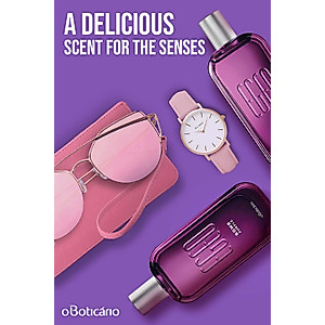 EgeoBomb Purple Eau de Toilette by O Boticario | Womens Long Lasting Perfume | Warm & Sweet Perfumes for Women (3 fl. oz.)
