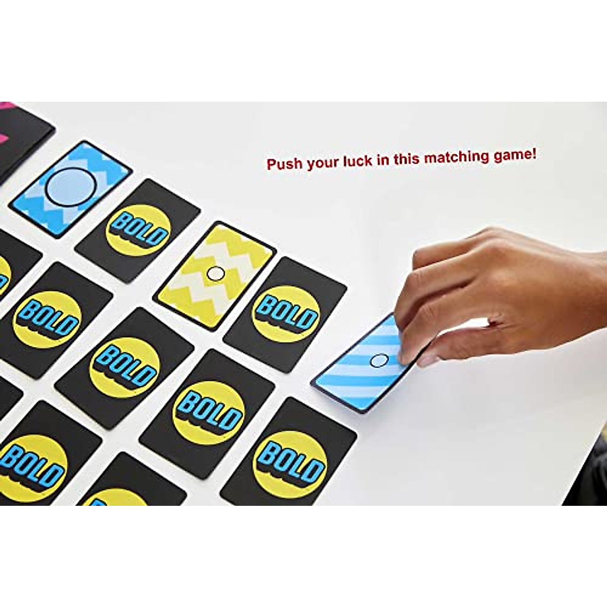 Mattel Games Bold Family Card Game, Matching Game for 7 Year Olds and Up, with 112 Cards and Instructions, Multi