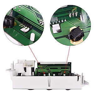 Heater A/C Control Switch Panel Module Without Rear Window Defogger Fits for 1996-2002 Chevy GMC Pickup Truck Replaces 9378815 599-007 16238895