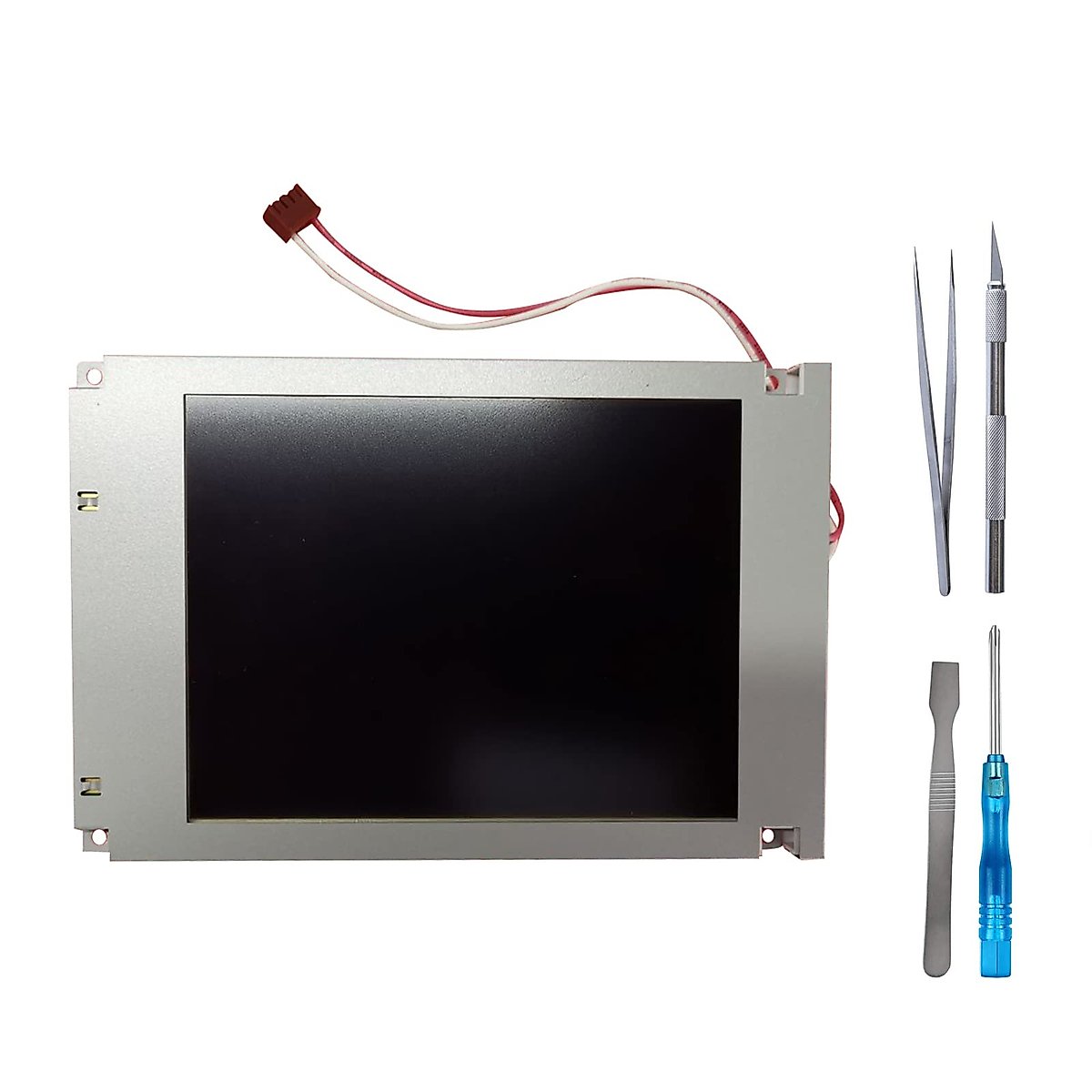 JayTong LCD Display for SP14Q006 5.7 inch 320×240 LCD Screen Module Replacement with Tools