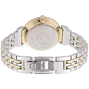 Anne Klein Women's AK/2159NVTT Two-Tone Bracelet Watch
