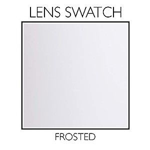 Design House 501858 Traditional 2-Light Outdoor/Indoor Ceiling Light Dimmable with Frosted Glass for Porch Entryway Patio, White