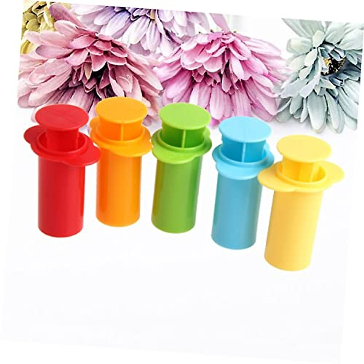 COHEALI Toddler Toys 5pcs Stencils for Kidcraft Playset Wood Wood Puzzle Extruder Machine Dough Tool Kits Clay DIY Assorted Designs Tools Toolkit Mold Model Cake Air Dry Clay