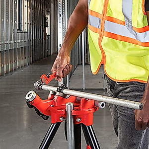 RIDGID 31005 Model 8 Heavy-Duty Straight Pipe Wrench, 8-inch Plumbing Wrench