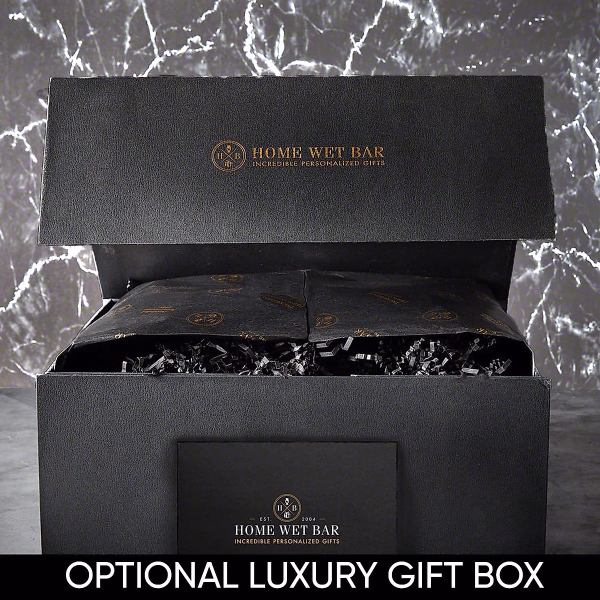 Personalized Buckman Whiskey Glasses, Set of 4 (Custom Product)