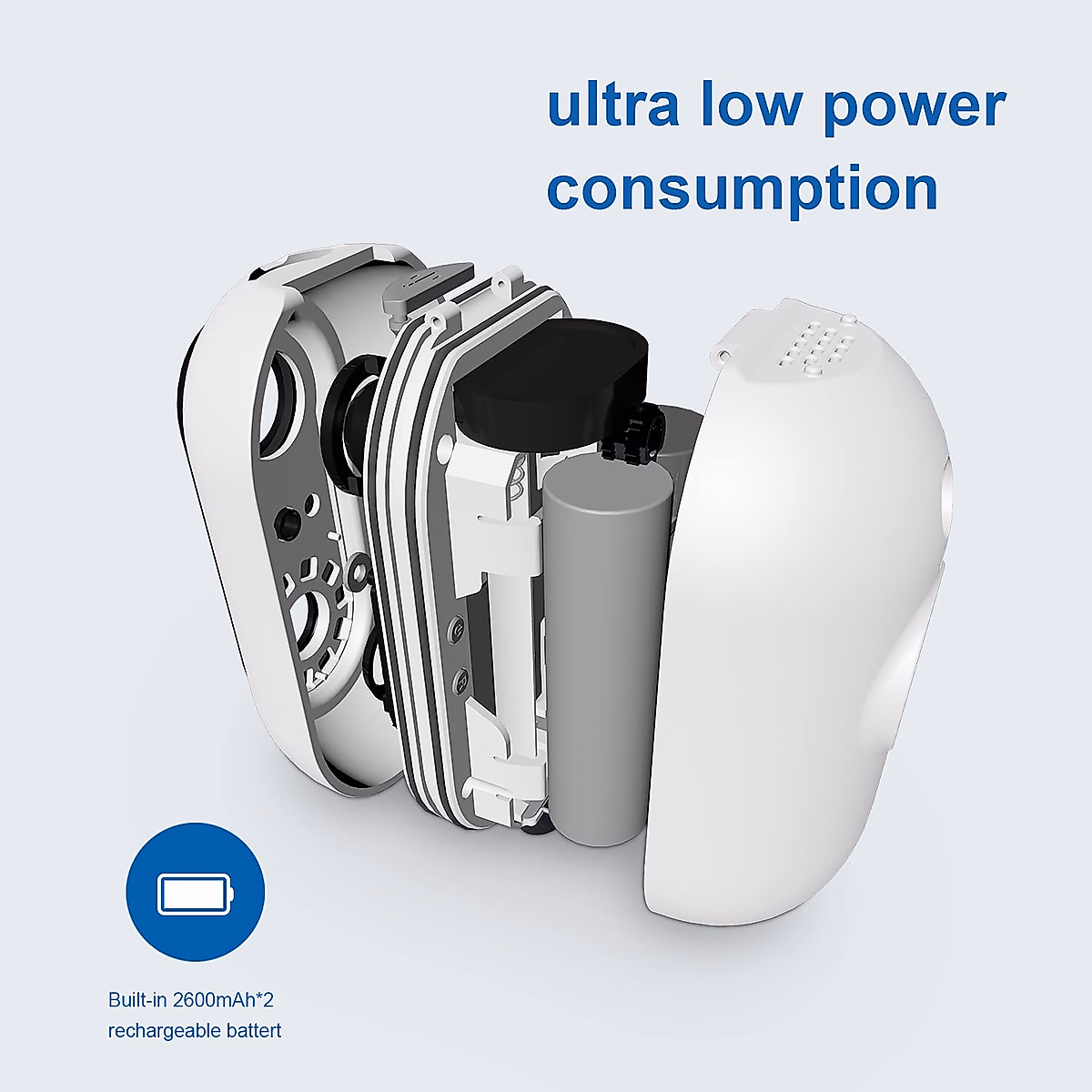 VENZ Outdoor Camera Wireless,1080P Battery Powered WiFi Cameras for Home Security,Magnetic Base,Siren Alarm, Night Vision,Motion Detection,2-Way TalkIP65 Waterproof,Cloud/SD Storage