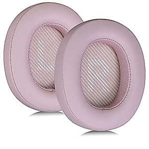E55 BT Ear Pads Cushion, MOLGRIA Replacement Earpads for JBL E55 E59BT Wireless Bluetooth Over-Ear Headphones. (Pink)