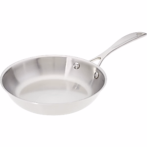 American Kitchen - 10 inch Stainless Steel Skillet & Frying Pan, Made In America