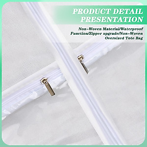 Hiitytin 70" Wedding Dress Garment Bag with 10'' Gusseted Dress Bags & Bride Tote Bag, 3 Pockets Garment Bag for Wedding Dress, Gown Garment Bag for Long Dresses, Prom Gown Bags, Bride Bag, White (1)