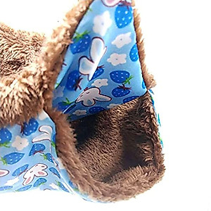 ChezAbbey Small Pet Cage Hammock Bunk Bed Warm Hammock Guinea Pig Cage Accessories Bedding Hanging Bed for Parrot Sugar Glider Ferret Squirrel Hamster Rat