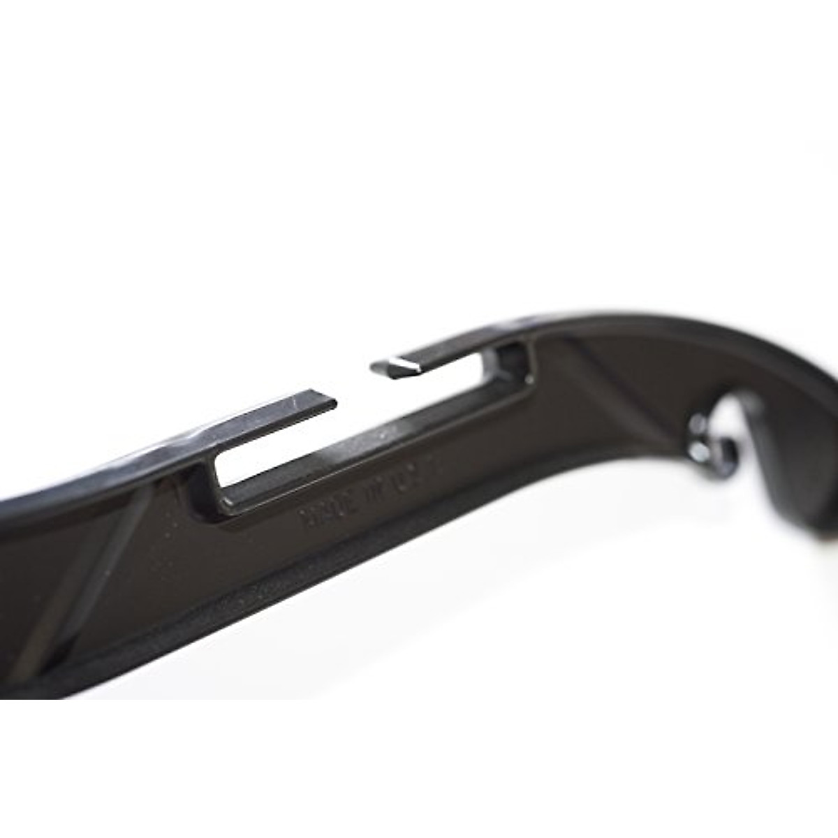 NAHANCO 2508 Plastic Dress Hanger, T-Shirt Weight, 17", Black (Pack of 100)