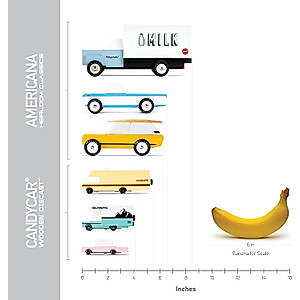 Candylab Toys - Americana Collection - Pioneer - Premium Handcrafted Wooden Car Toy