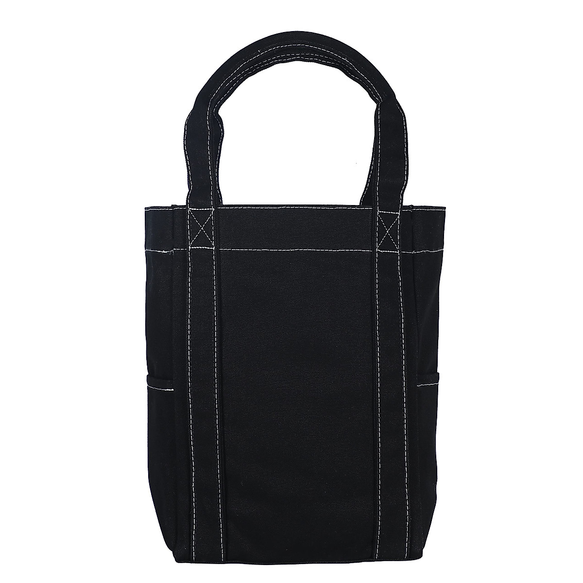 Tag&Crew Women's Urban Tote Easy to Carry Shoulder Handbag with Multiple Pockets - Black