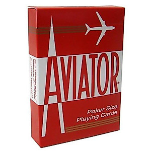 Quality Aviator Casino Playing Cards - 2 Decks