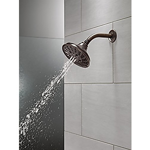 DELTA FAUCET -faucet 52669-RB H2Okinetic 5-Setting Raincan Shower head, Venetian Bronze