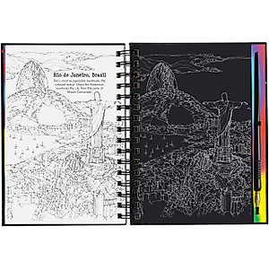 Scratch & Sketch Extreme Cities (Trace Along)