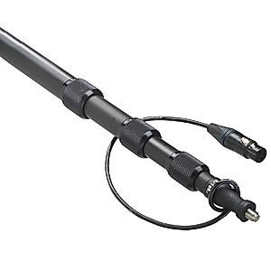 K-Tek KE-89CC Avalon Series Aluminum Boompole with Internal Coiled XLR Cable