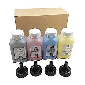 Misee Toner Refill Powder Compatible for HP 201a CF400a CF401a CF402a CF403a Cartridge Used with Color Pro MFP M277dw M252dw M277 M252 Pinter (Without Tools)