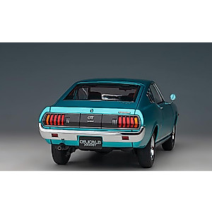 1973 Celica Liftback 2000GT (RA25) RHD (Right Hand Drive) Turquoise Blue Metallic 1/18 Model Car by Autoart 78767