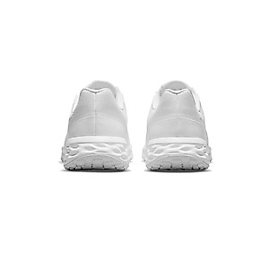 Nike Revolution 6 NN Mens Running Shoes, White/White-White, 7.5 M US