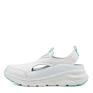 Easy Spirit Women's MARGRET8 Sneaker, White, 7.5 Wide