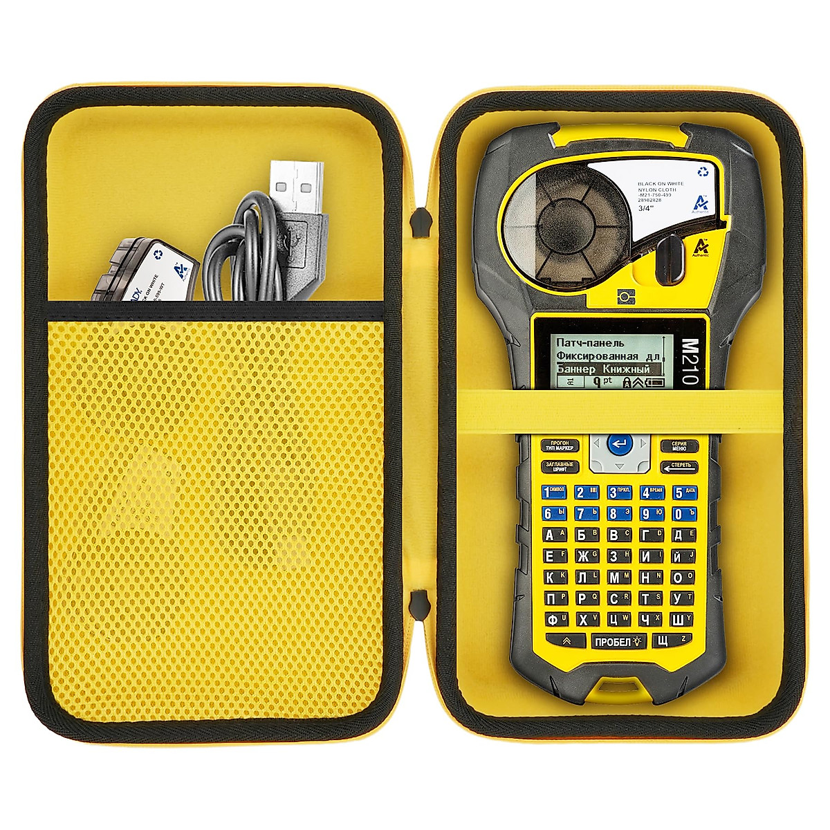 Aenllosi Hard Carrying Case Compatible with Brady M210 (BMP21-PLUS) Handheld Label Printer