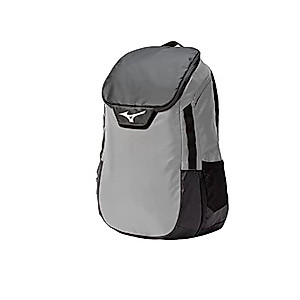 Mizuno Backpack, Grey, One Size
