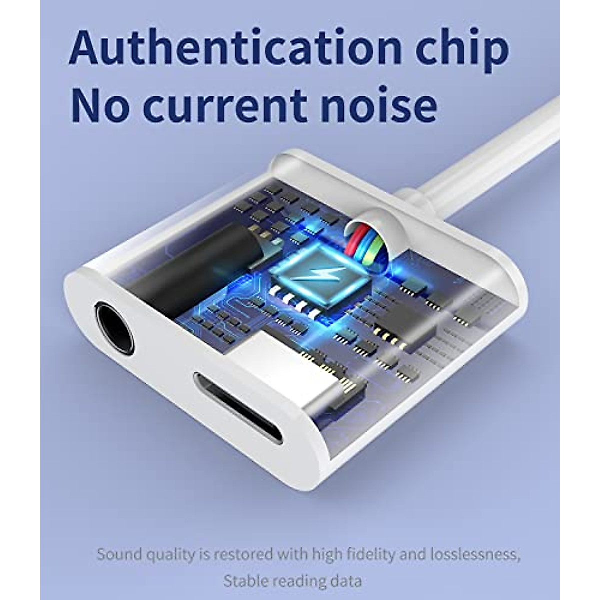 Lightning to 3.5mm Headphone Adapter(2pack) for iPhone Splitter Audio Apple Dongle Jack AUX Adaptador para Earphone 2 in 1 Phone and Charge Charger Earbud Cable 13 12 11 Pro Max Mini Xs Se 7 X 8 Plus