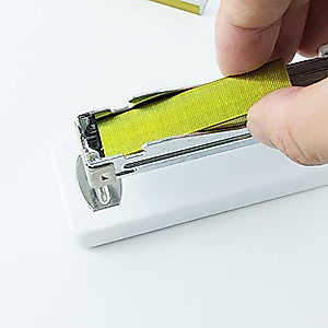 Yellow Gold 26/6 Standard Staple Set 12mm Width 950/Box 4 Boxes/Pack 3800 Count Staples for Office School Home Stapler Stapling Refills (4 Boxes Yellow Gold)