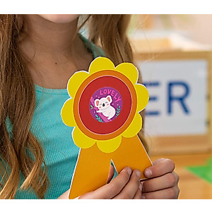 Reward Stickers for Kids by Sweetzer & Orange - 1008 Stickers, 8 Assorted Designs, 1 Inch School Stickers - Teacher Supplies for Classroom, Potty Training Stickers and Motivational Stickers