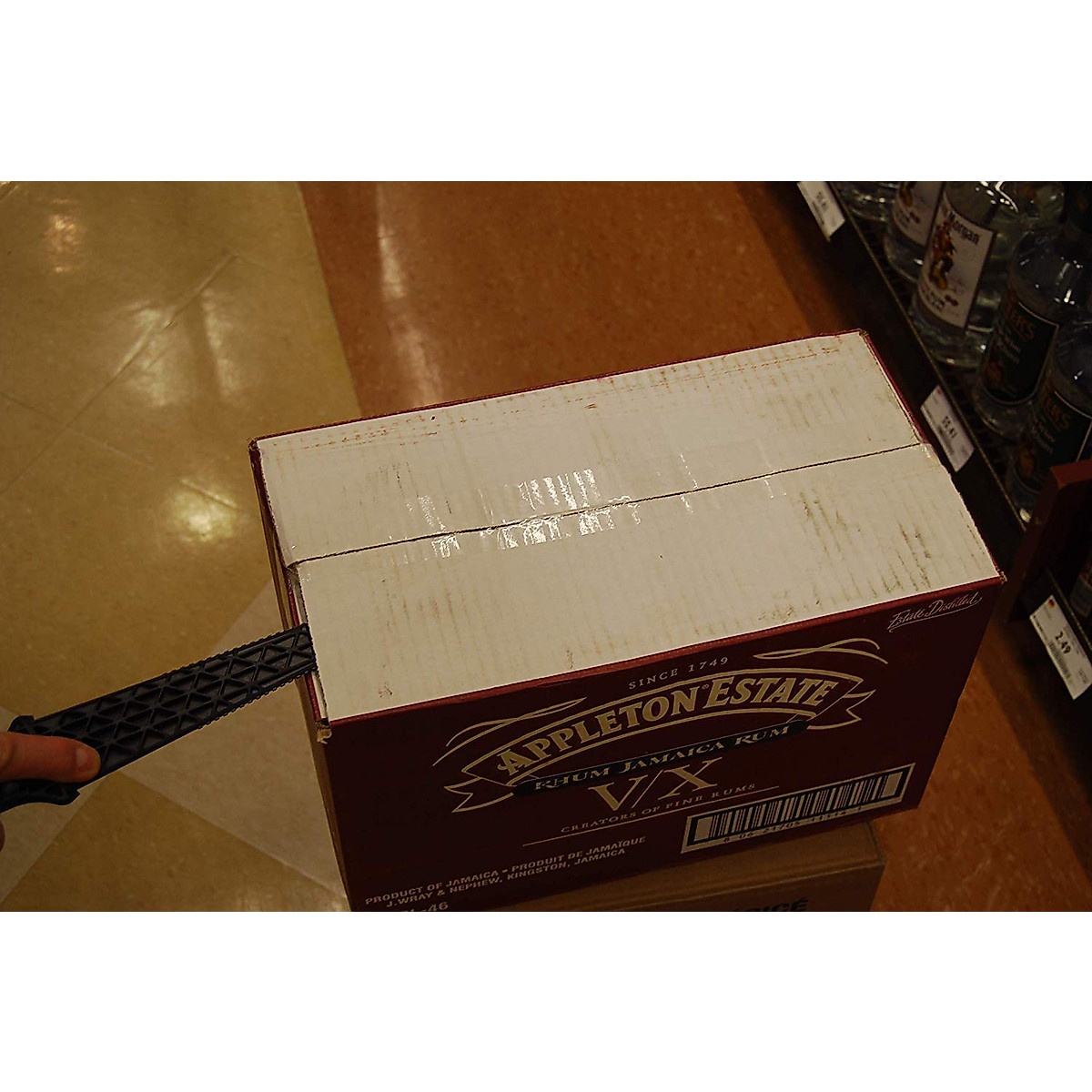 EZ Box Opener, 25 Pack, Opens Glued Taped Stapled Boxes and More, Bladeless, Eliminate All Lacerations and Product Damage, Safer Than Sharp Bladed Utility Knife, Safety Cutter, NO Blade, (25)