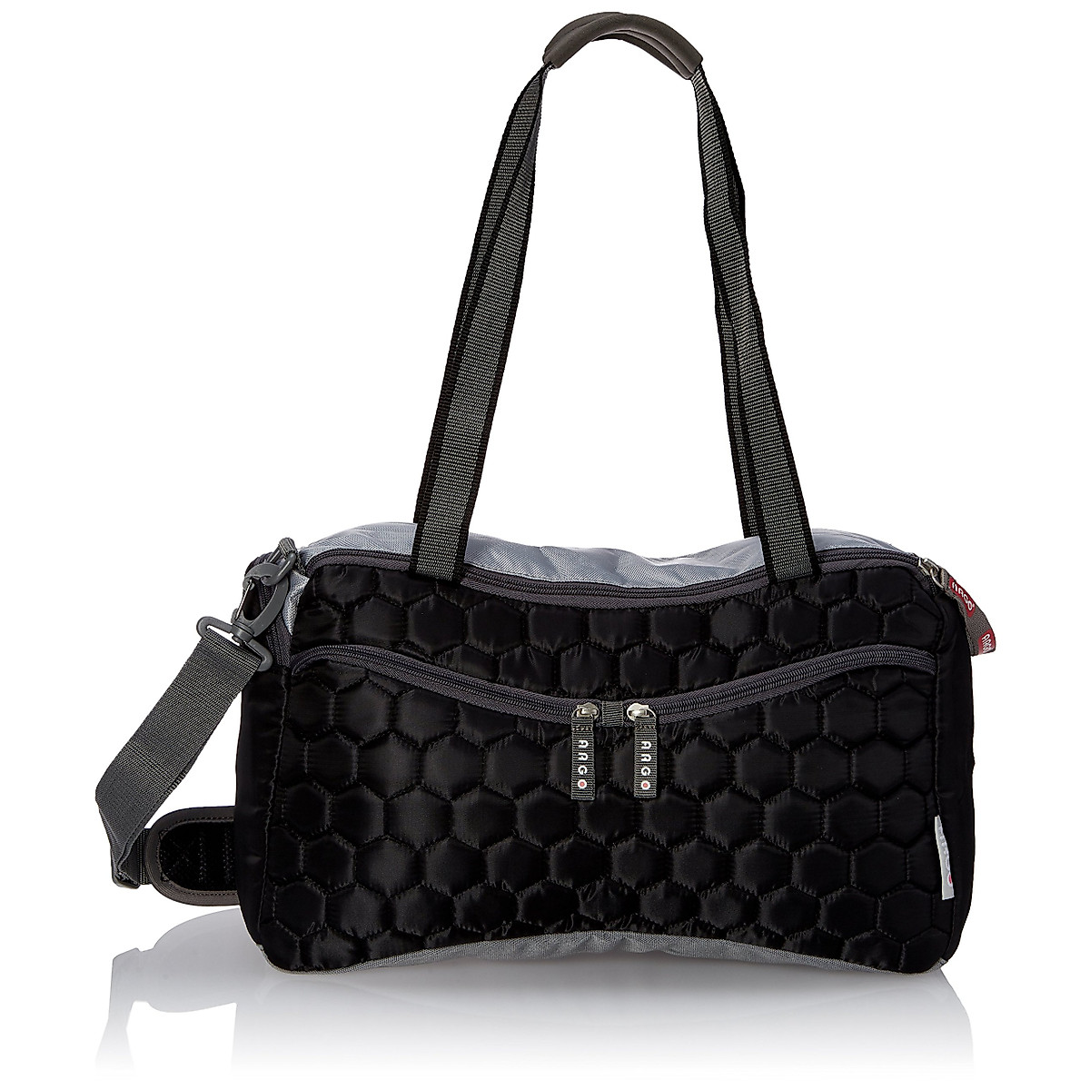 teafco Ultra-Lightweight Multi-Functional Diaper Bag, Black, Medium