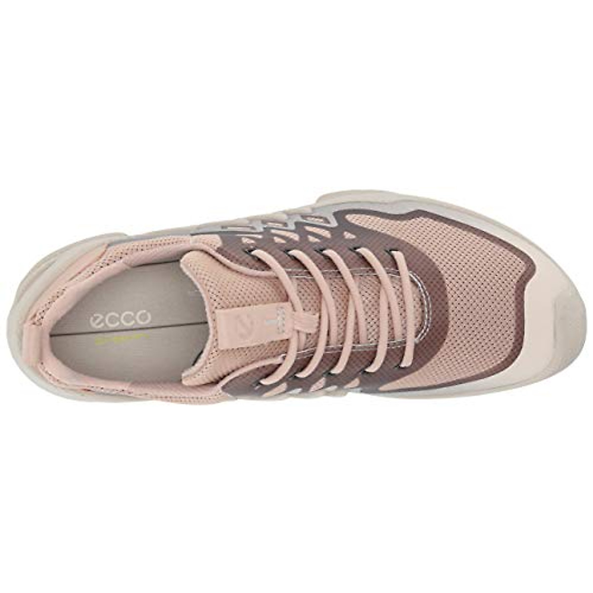 ECCO women's Biom Aex Trainer Sneaker, Rose Dust/Marine Textile, 10-10.5 US