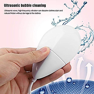 FTVOGUE Ultrasonic Washing Machine Portable Mini USB Automatic Washer Laundry Vegetable Cleaning Supplies