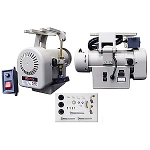 Juki Industrial Lockstitch DDL 8700 Series Servo Motor, Table, LED Lamp. Assembly Required. DIY (DDL-8700 Standard)