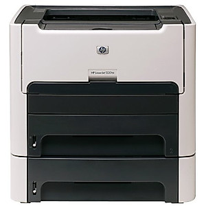 HP LaserJet 1320tn Monochrome Network Printer with Extra Input Tray (Renewed)