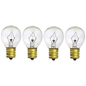 ABE (5pack) S11 HIGH INTENSITY 25-WATT 120V LAVA LAMP 25W LIGHT BULB E17 INT. BASE CLEAR