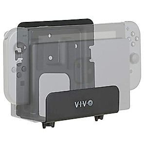 VIVO Black Adjustable Streaming Media Player, Wall Mounting Bracket Designed for Nintendo Switch, Apple TV, Roku, Fire TV, Hardware Included, MOUNT-ALL02