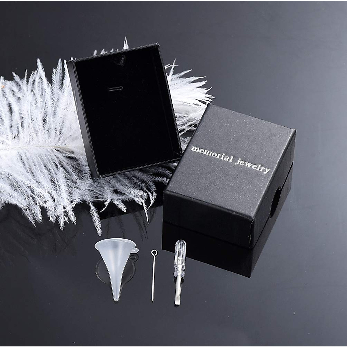 memorial jewelry Infinity Mini Ring Hold Loved Ones Ashes Cremation Urn Ring for Women Finger Ring