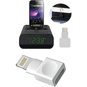 2 Pack [Apple MFI Certified ] Lightning Extender Adapter, iPhone Charger Extension Cable Female to Male Dock Extender for iPhone 13 12 11 X XS XR 8 7 6 5 iPad Charging Audio Video Data Transfer